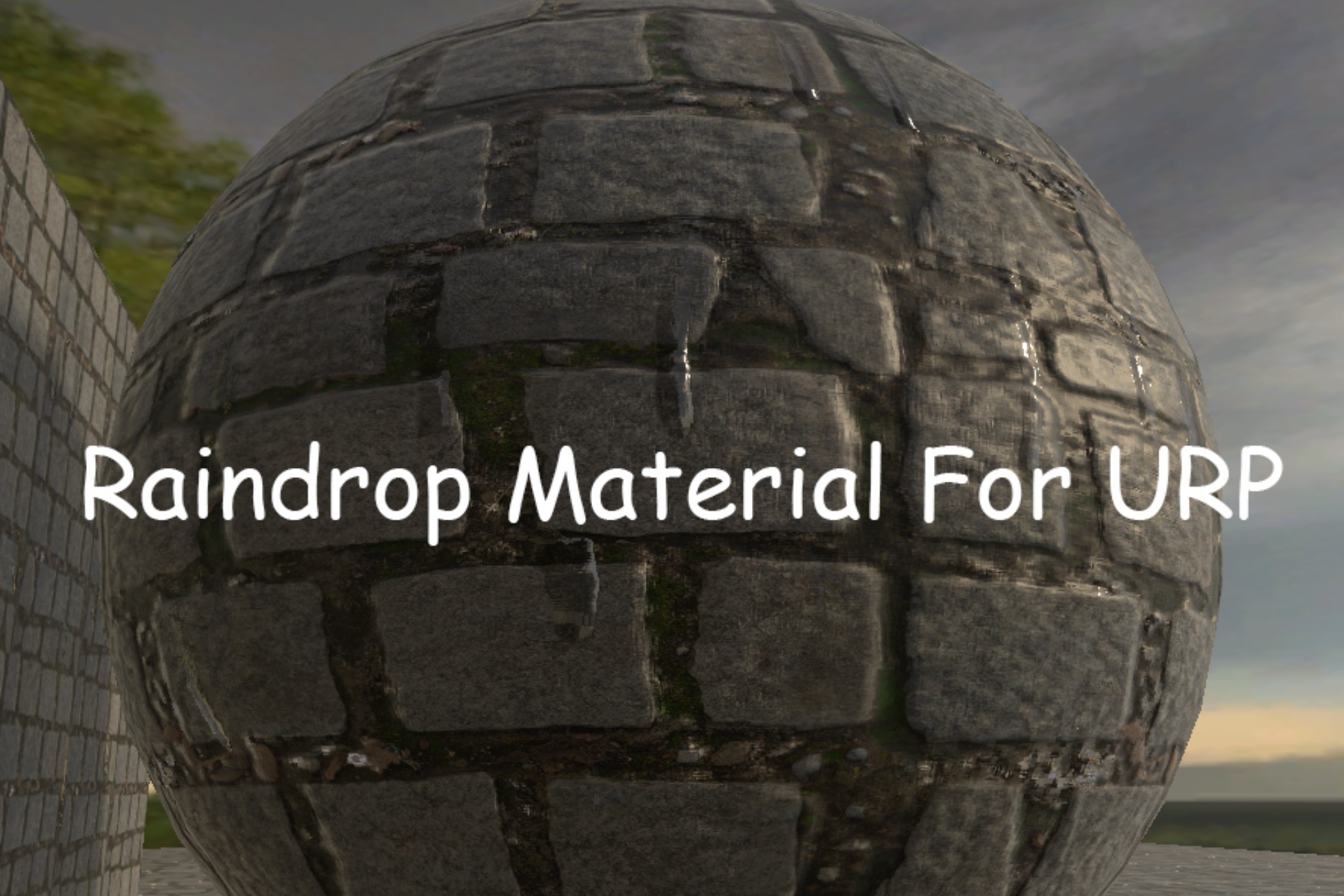Raindrop material for URP | ビジュアルエフェクト シェーダー | Unity Asset Store