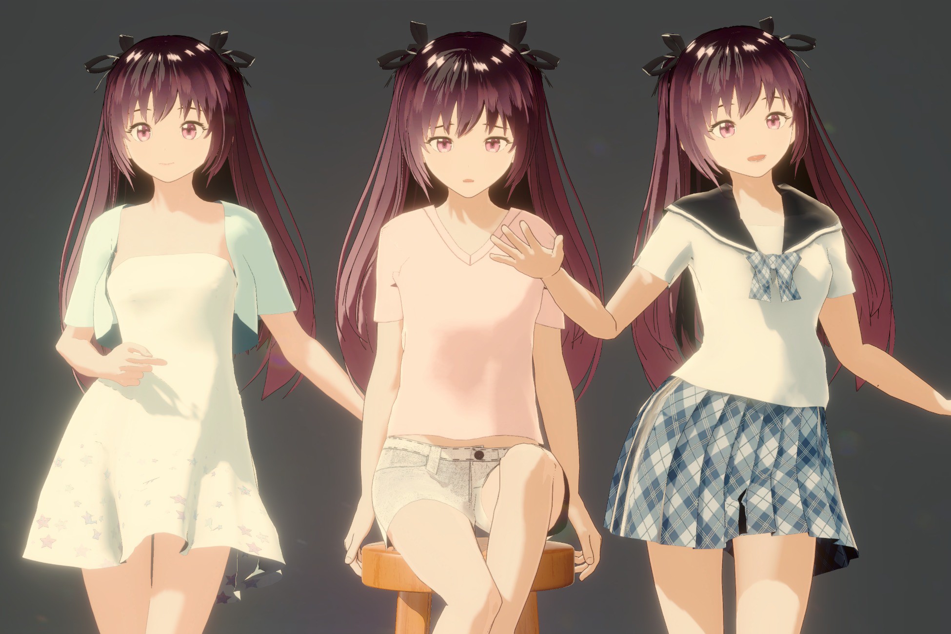 Anime Style Girl: Haruka | Characters | Unity Asset Store