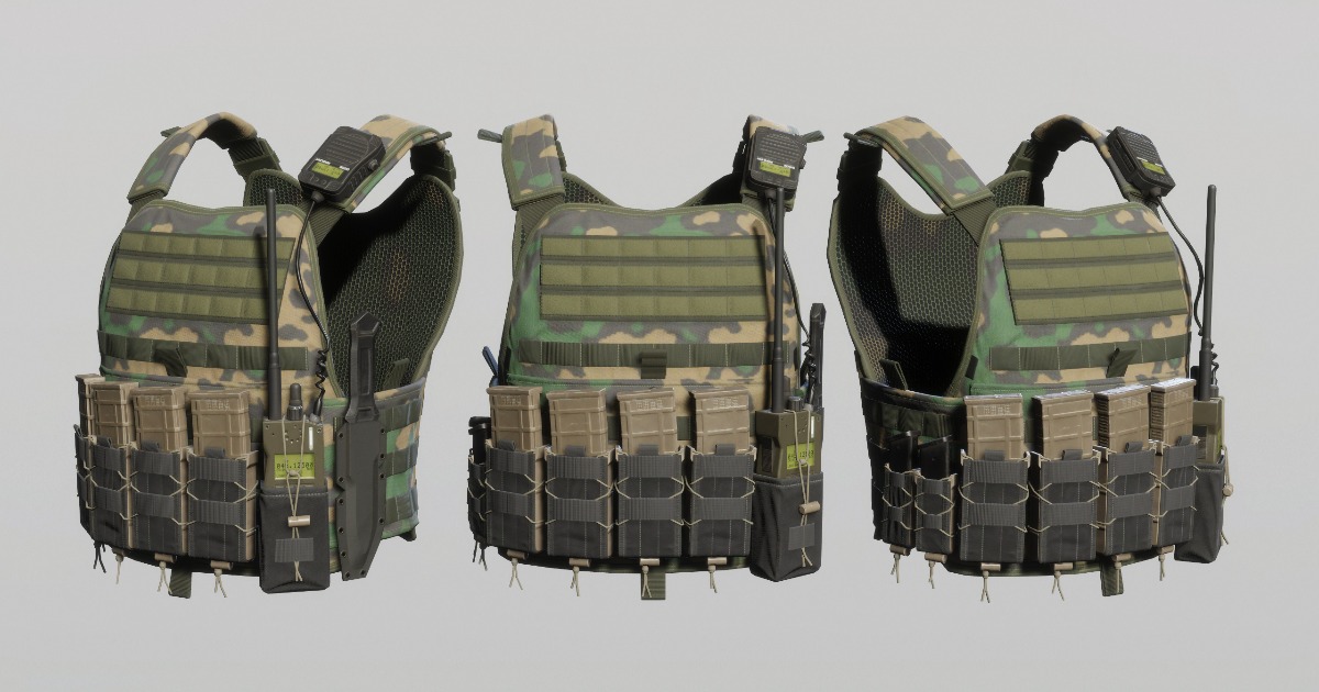Tactical Vest | Props | Unity Asset Store