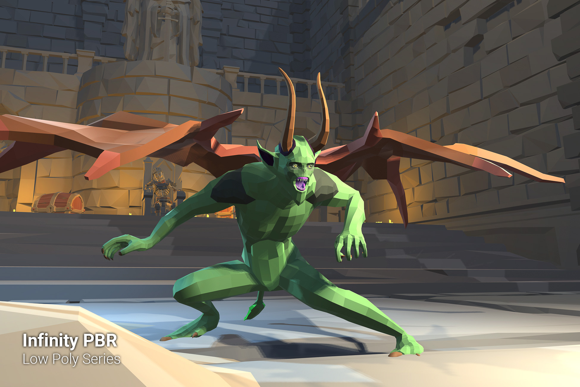 Low Poly Character - Imp - Fantasy RPG | 3D Creatures | Unity Asset Store