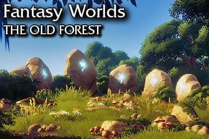 Fantasy Worlds – The Old Forest – 3D Stylized Environment | Game ...