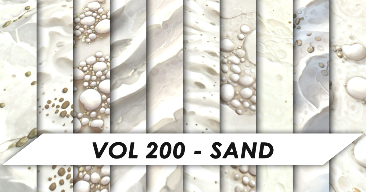 Stylized Textures - Vol 200 - Sand | 2D Textures & Materials | Unity ...