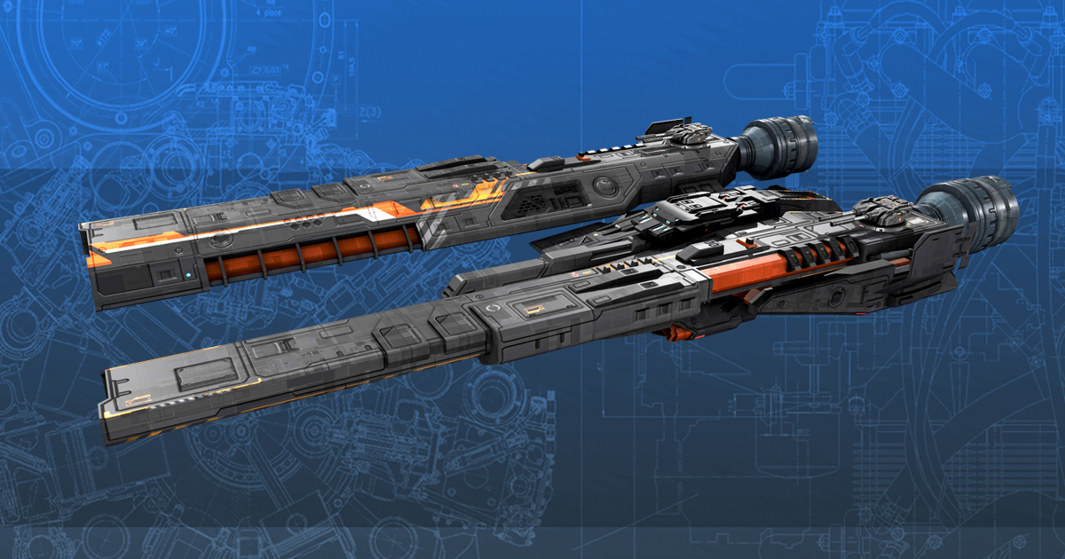 Federation Corvette GK5 | 3D Space | Unity Asset Store