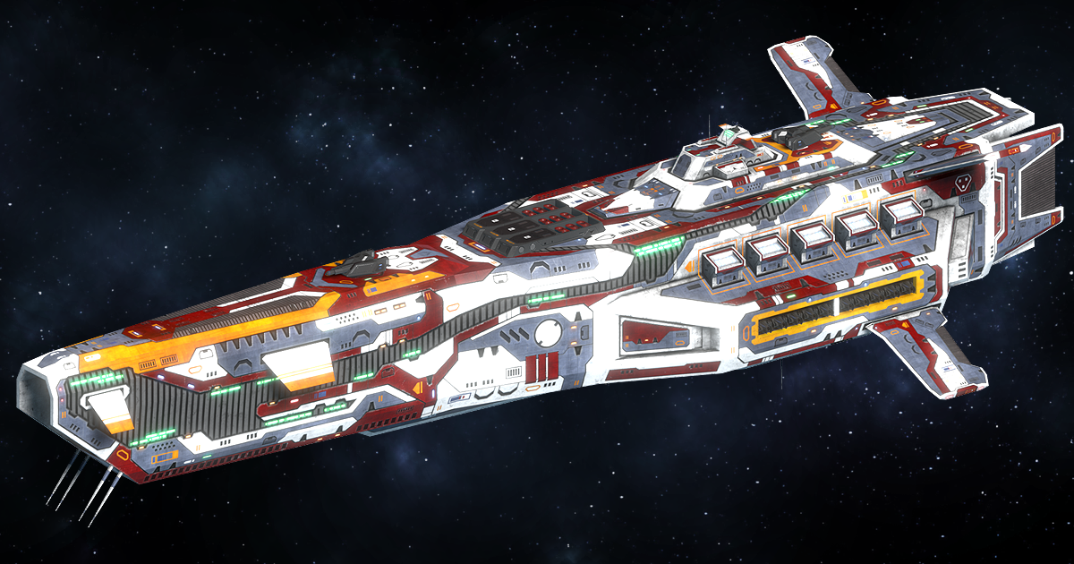 Spaceship Exterminator Battlecruiser | 3D 宇宙飞船 | Unity Asset Store