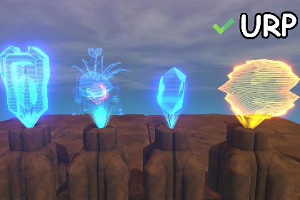 Enhanced Hologram Shader (URP) | Unity AssetStore概要 优惠信息 beta