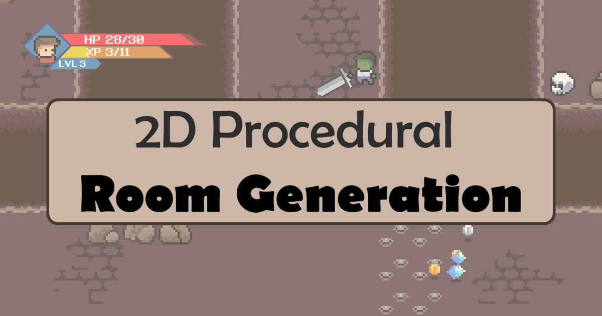2d Procedural Room Generation Generative Ai Unity Asset Store 3710