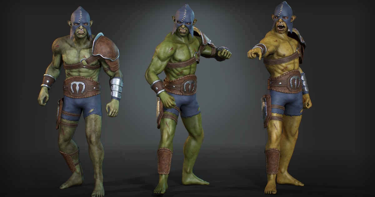 Orc_Warrior_02 | Characters | Unity Asset Store