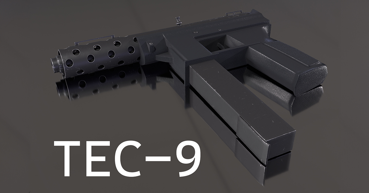 Tec 9 - Weapon | 3D Weapons | Unity Asset Store