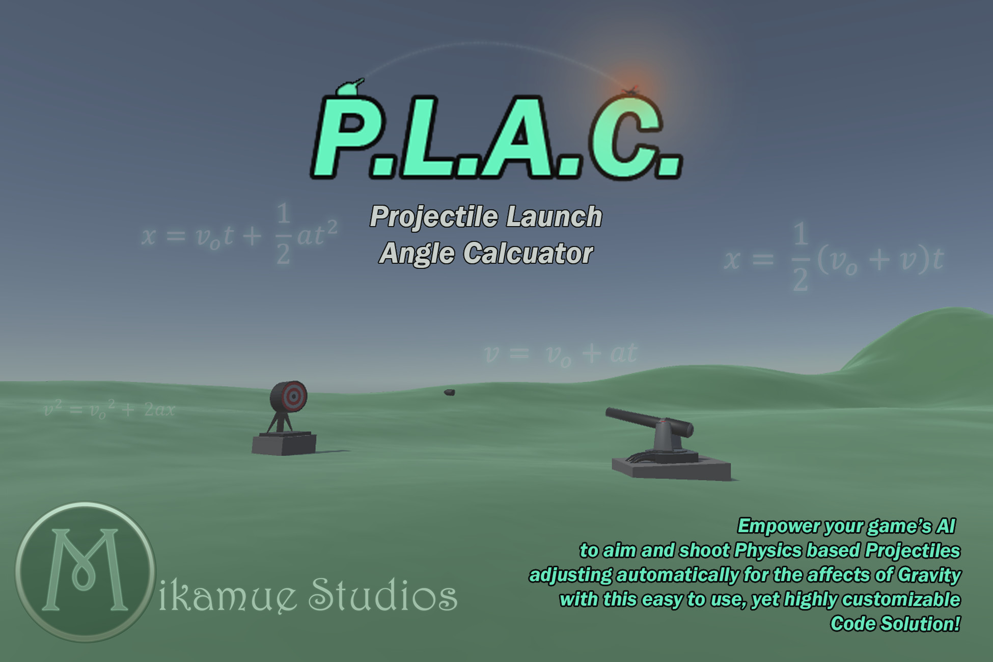 Projectile Launch Angle Calculator Physics Unity Asset Store