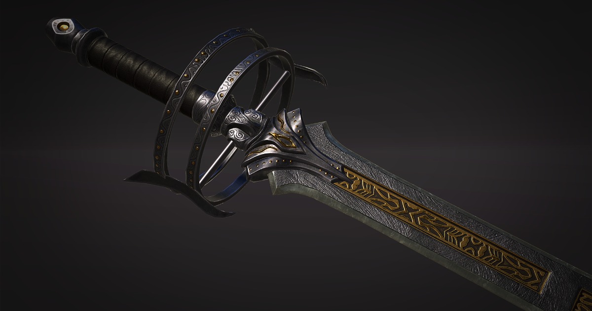 Engraved Sword | 3D | Unity Asset Store