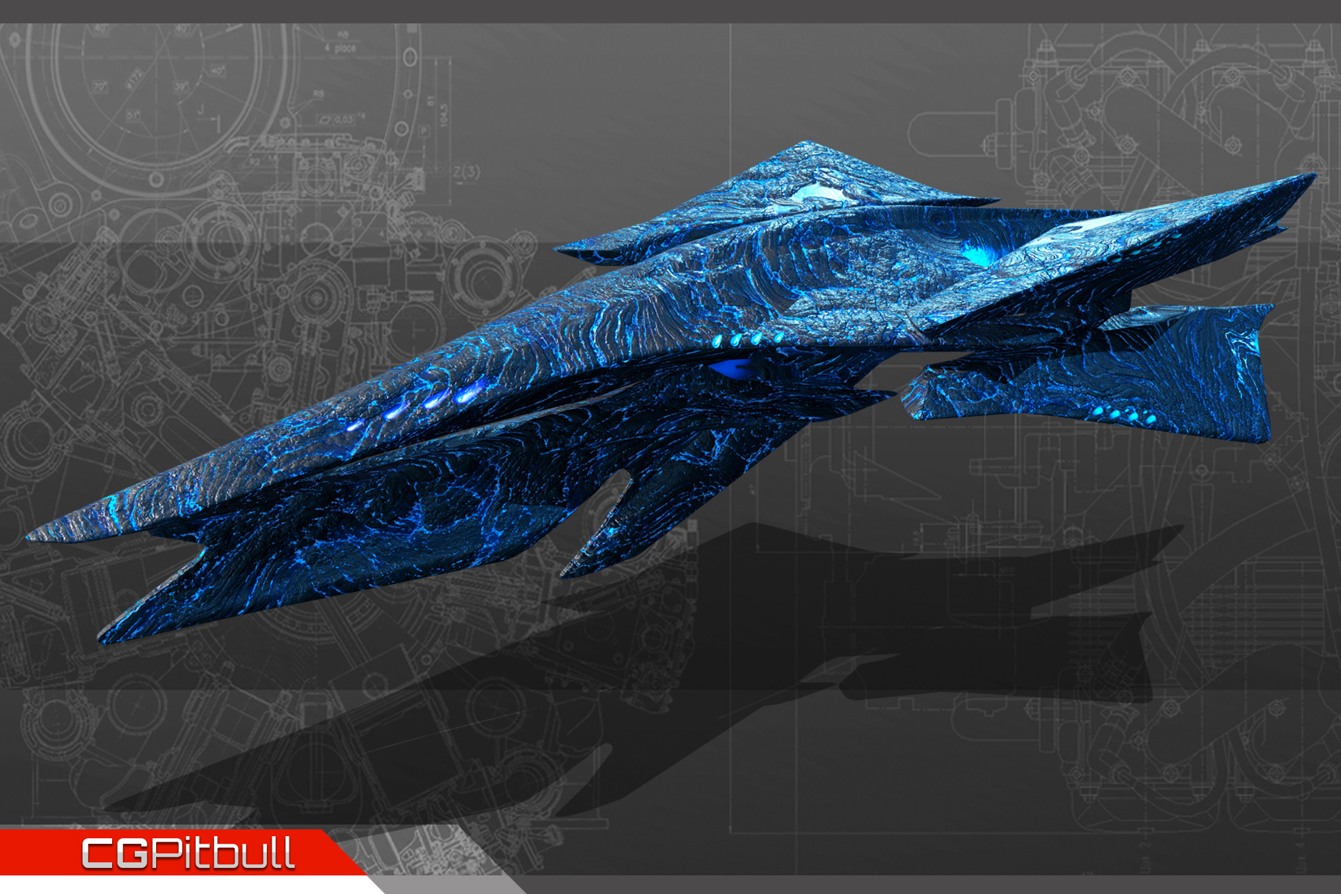 Alien Krag / Destroyer | 3D Space | Unity Asset Store