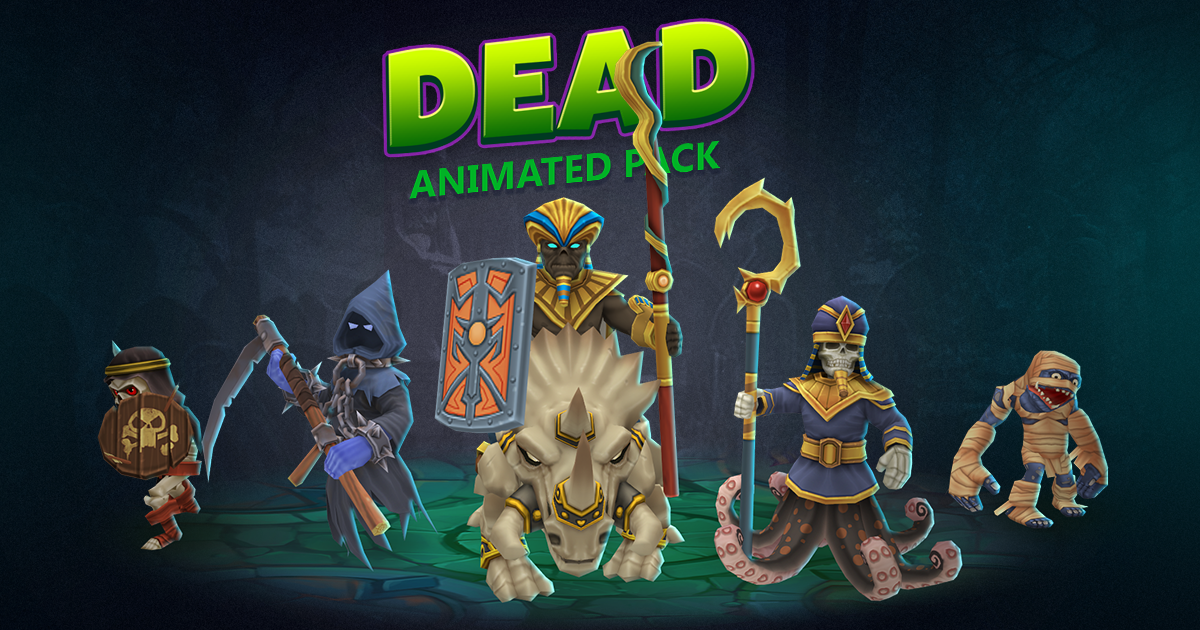 Dead animated pack | 3D Characters | Unity Asset Store