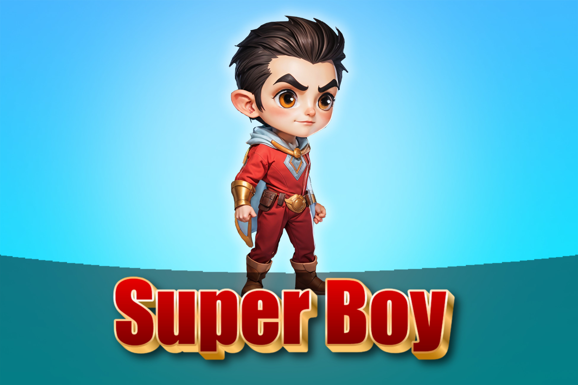 Super Boy 2D Animated Character (Spriter) | 2D Characters | Unity Asset Store