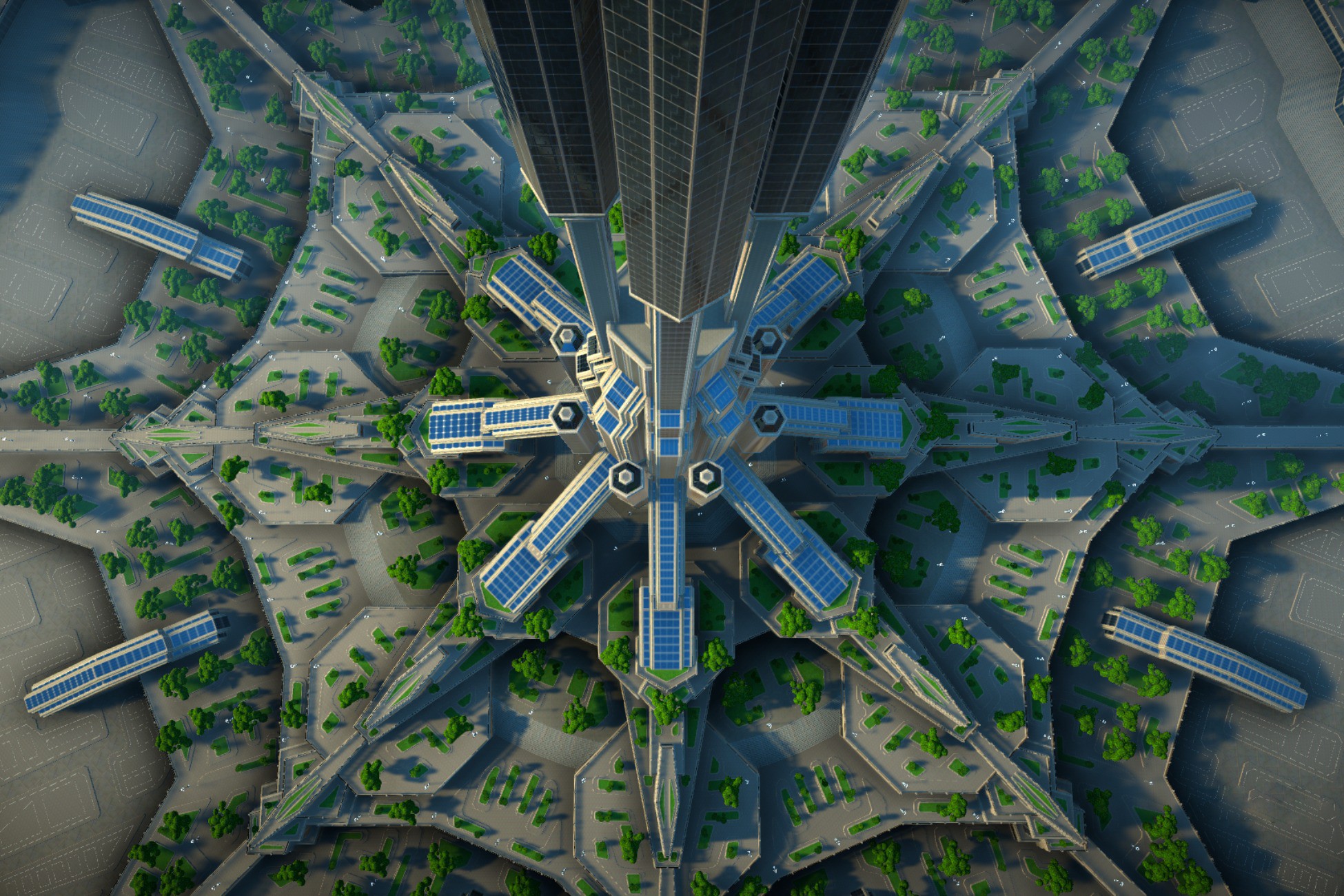 Sci FI City Constructor | 3D Sci-Fi | Unity Asset Store