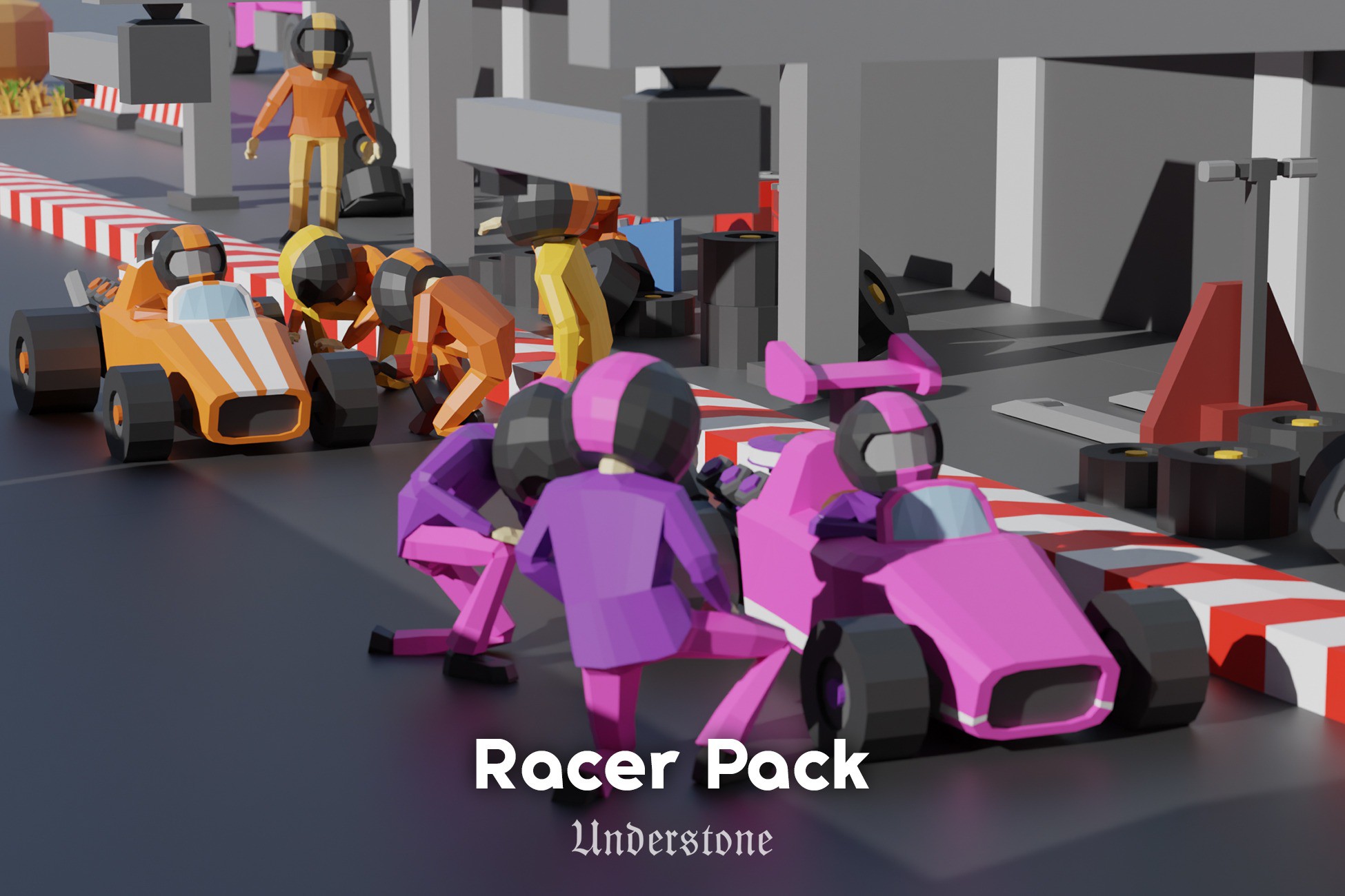 Racer Pack | 3D 주변환경 | Unity Asset Store