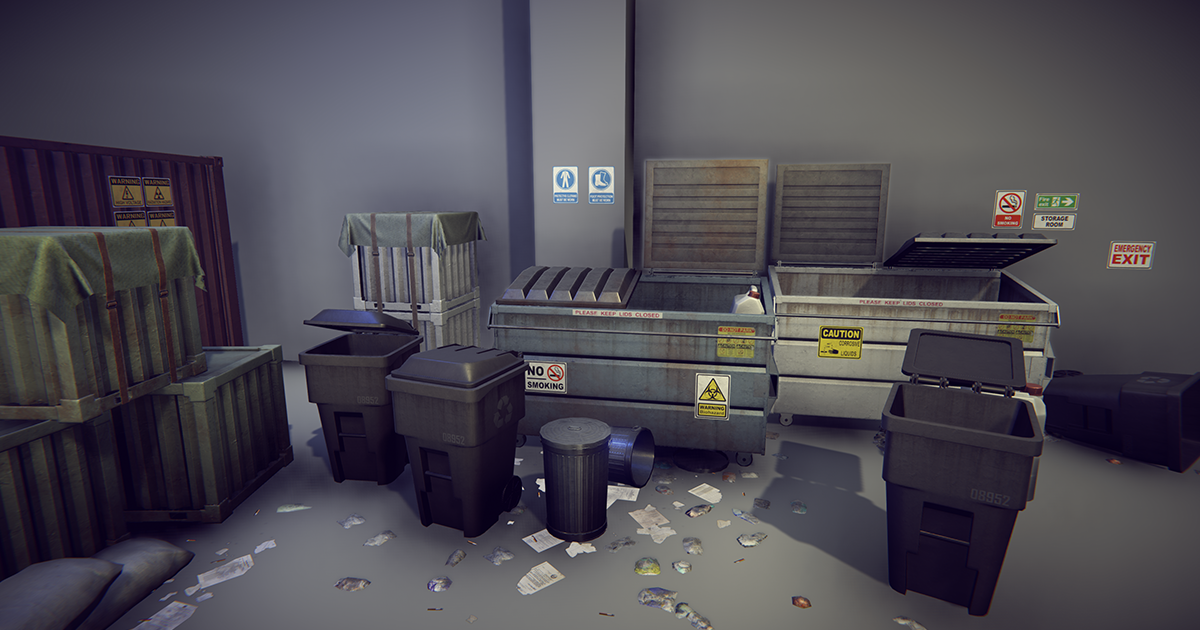 Industry Props Pack 4 | 3D Industrial | Unity Asset Store