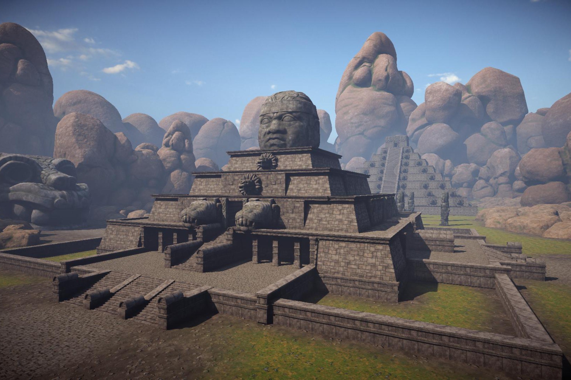 Lost Temple of the Aztecs [HDRP] | 3D Historic | Unity Asset Store