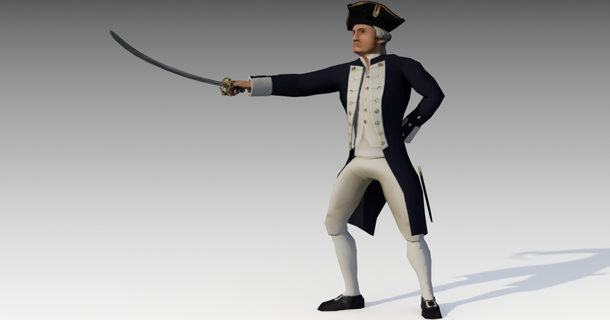 Captain Cook | 3D Humanoids | Unity Asset Store