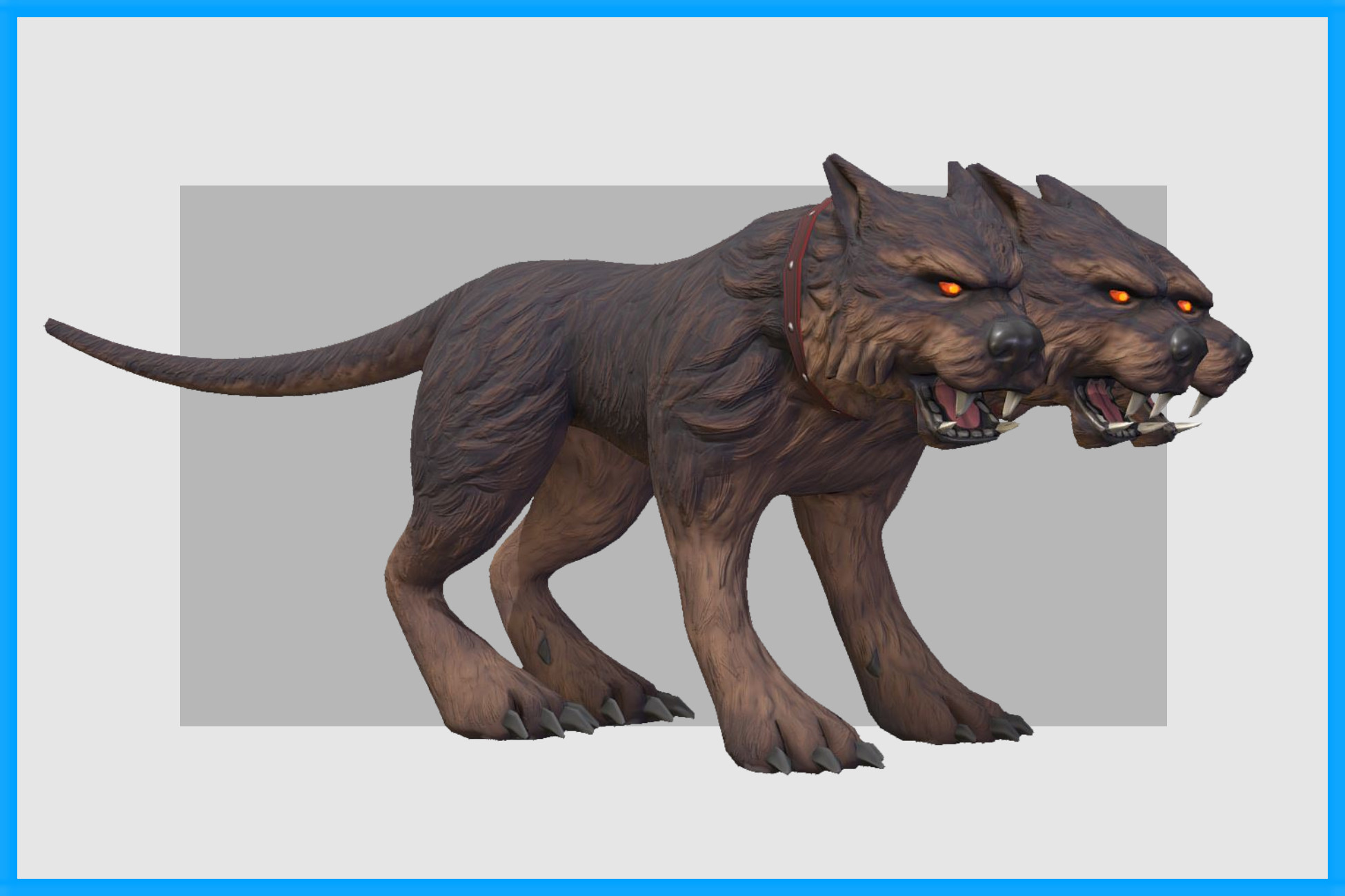 Cerberus: Animated 3D Character by Roman Khairov