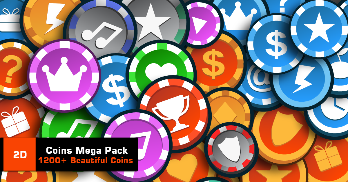 Coins Mega Pack | 2D Icons | Unity Asset Store