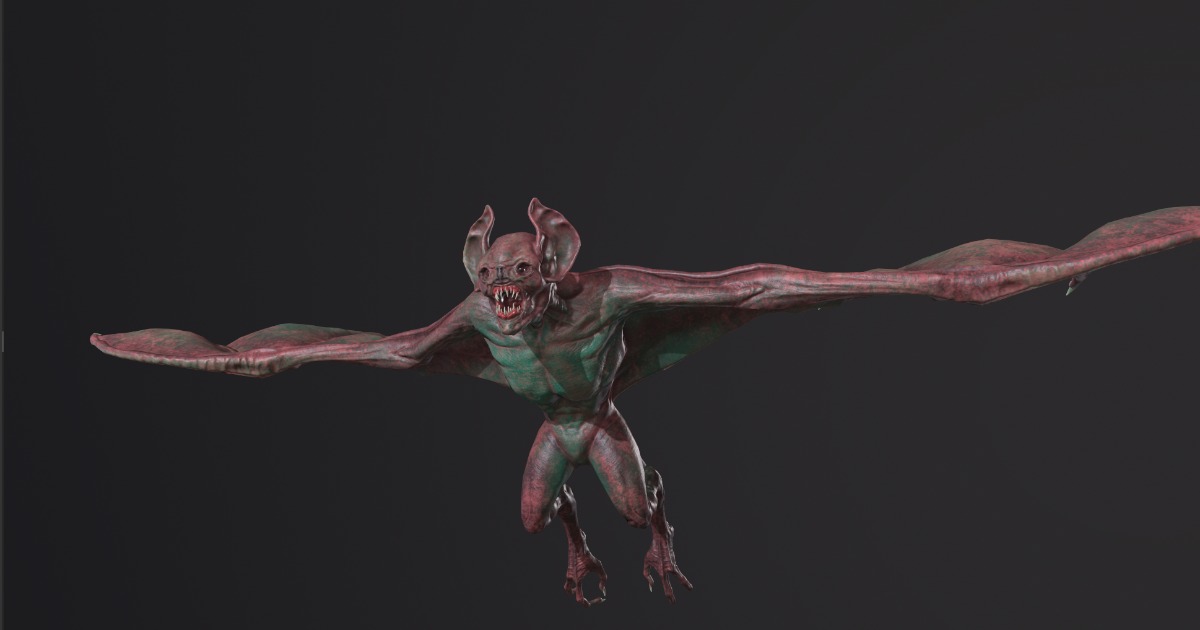Bat_Monster | 3D Characters | Unity Asset Store