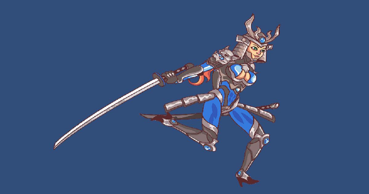 Anima2D Running Samurai | 3D Animations | Unity Asset Store