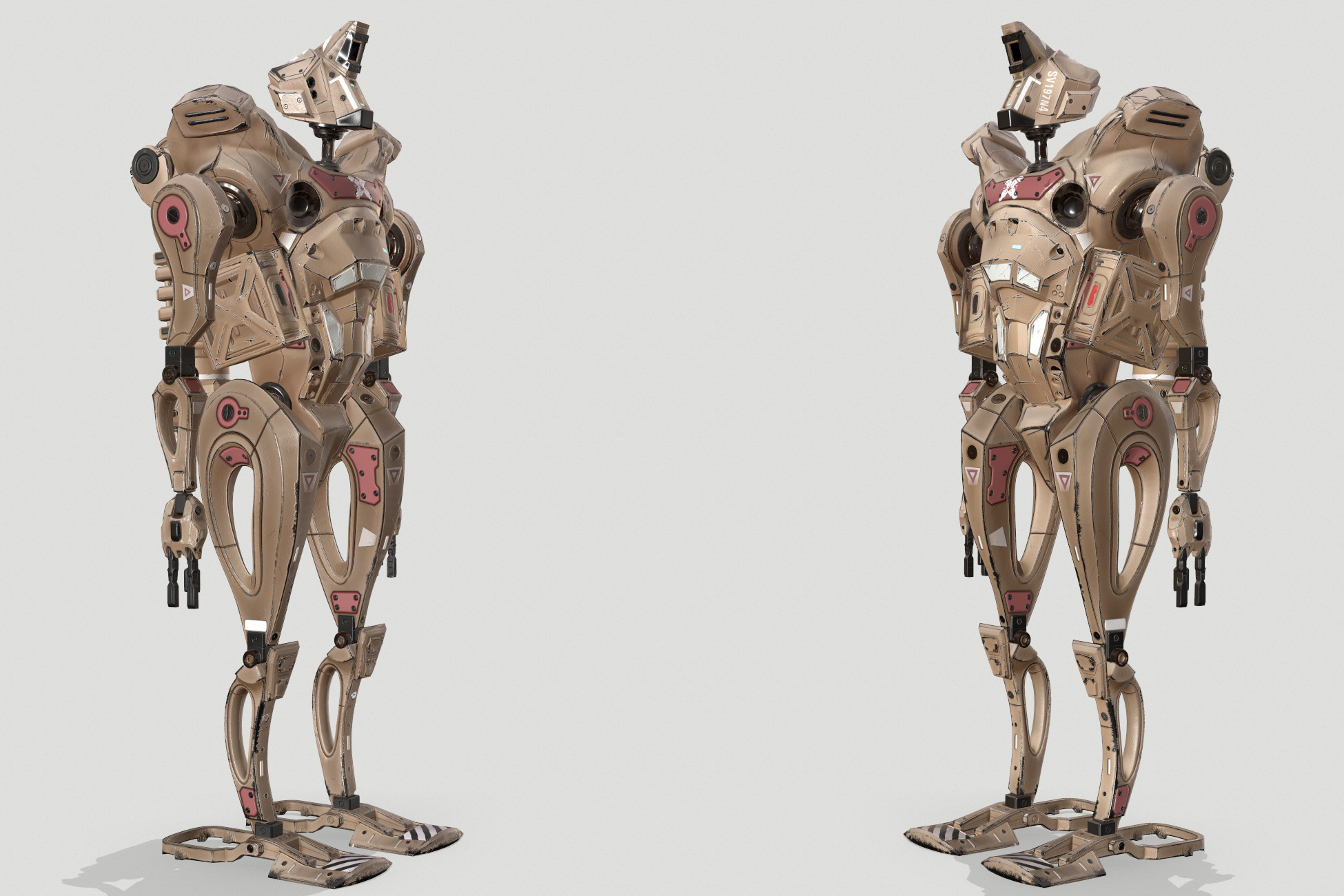 Robot Mortar (Pierrot) | 3D Robots | Unity Asset Store