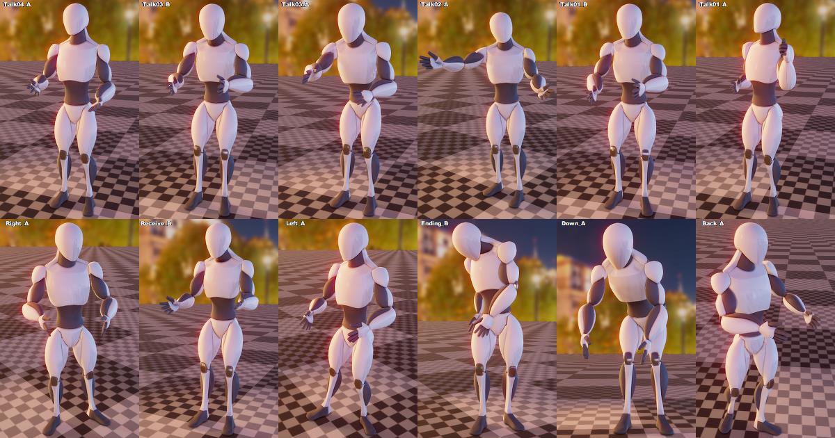 Give_two_hand Animations package | 3D Animations | Unity Asset Store