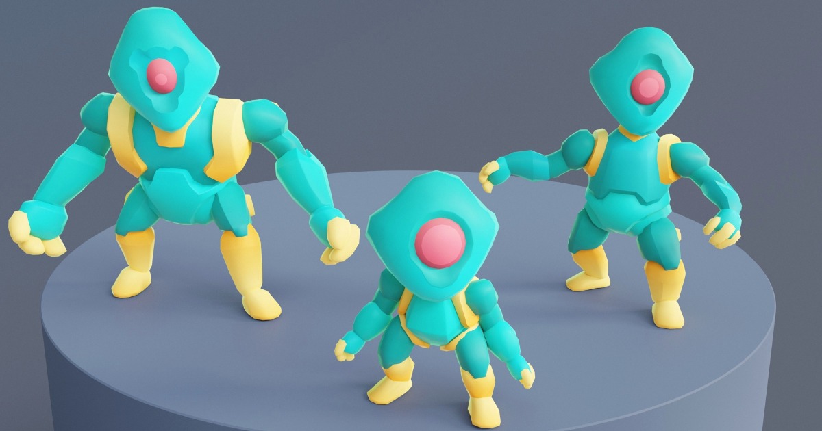Robot Characters - Roblax | 3D Robots | Unity Asset Store