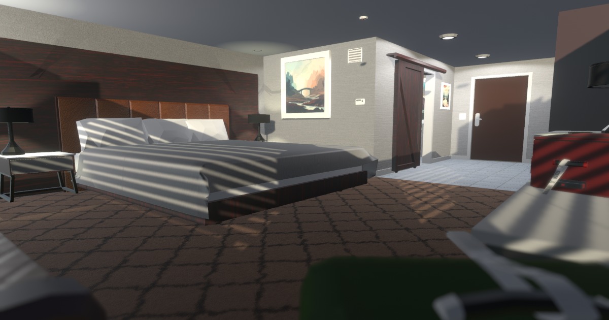 TDG Hotel Room I | 3D Props | Unity Asset Store
