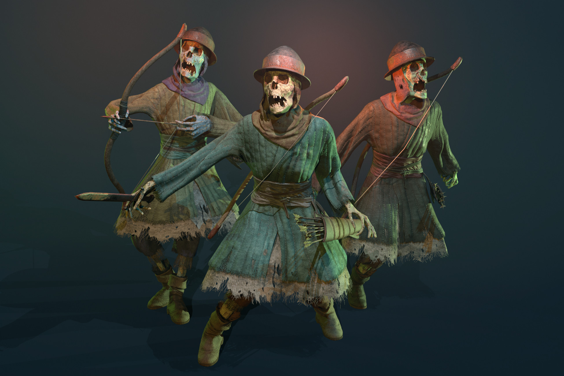 Medieval Skeleton Archer | Characters | Unity Asset Store