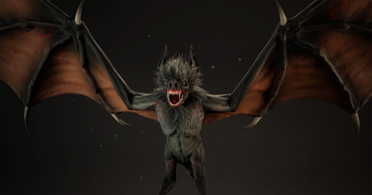 Bat 02 | 3D Creatures | Unity Asset Store
