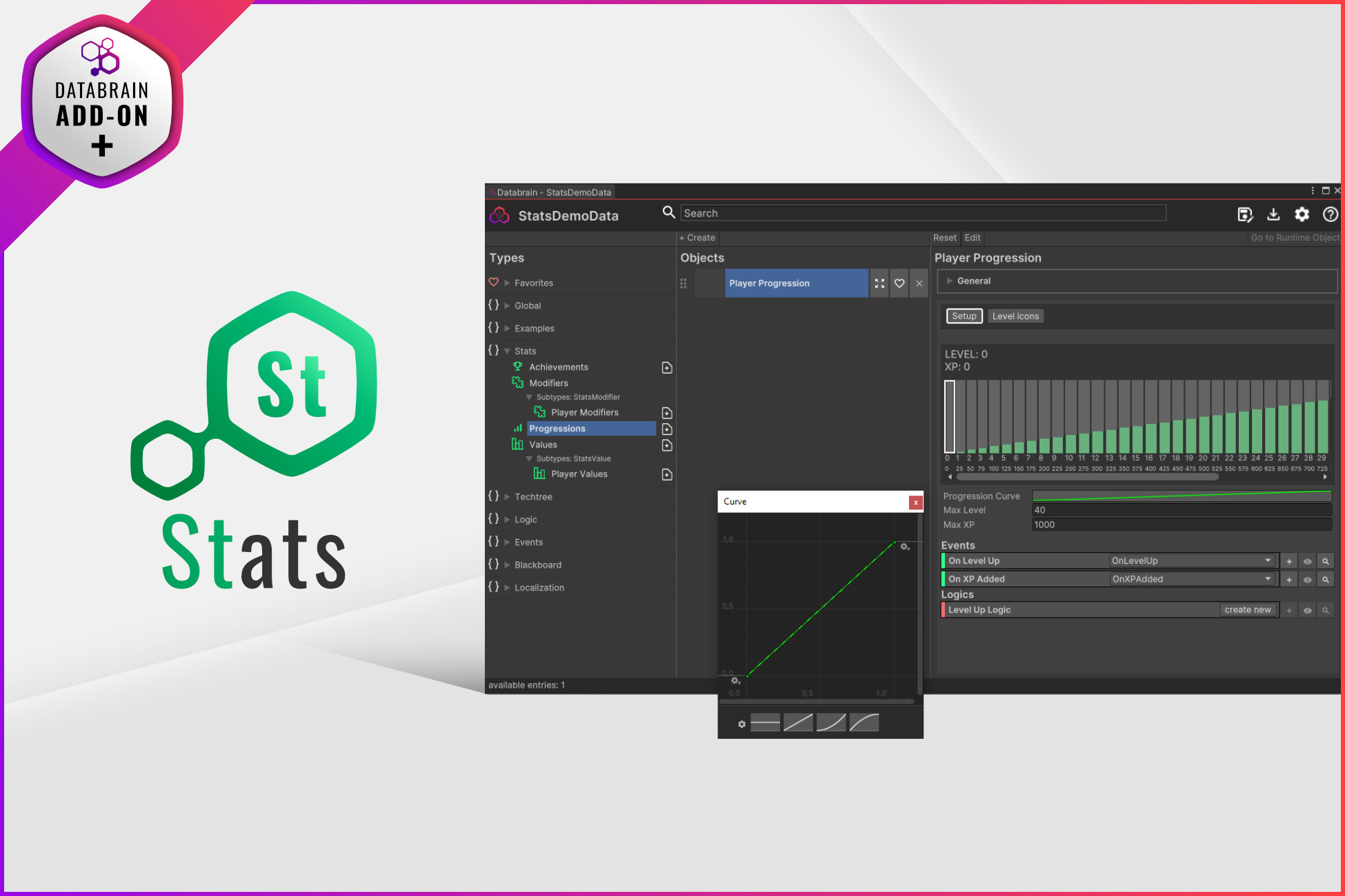 Stats - Databrain add-on | Utilities Tools | Unity Asset Store