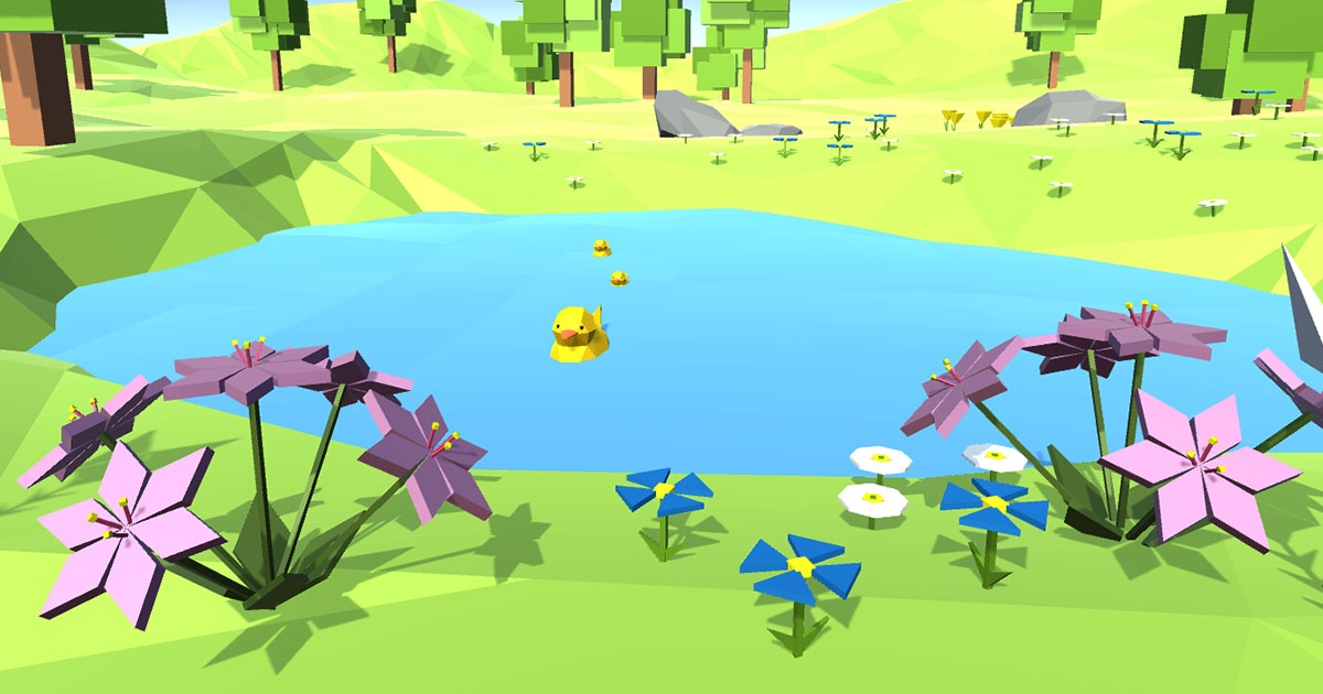 Low Poly Flowers from Joel | 3D Landscapes | Unity Asset Store