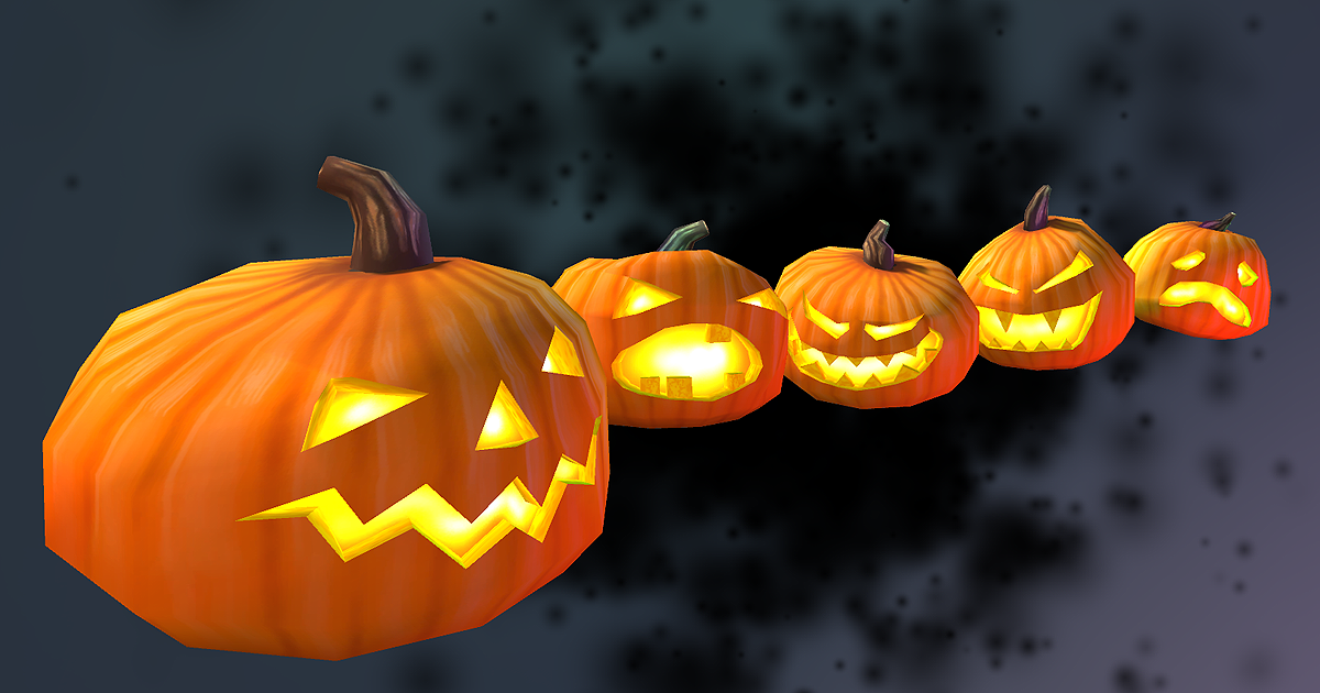 Stylized Halloween Pumpkins | 3D Props | Unity Asset Store