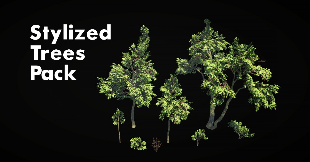 Stylized Trees Pack | 3D Trees | Unity Asset Store