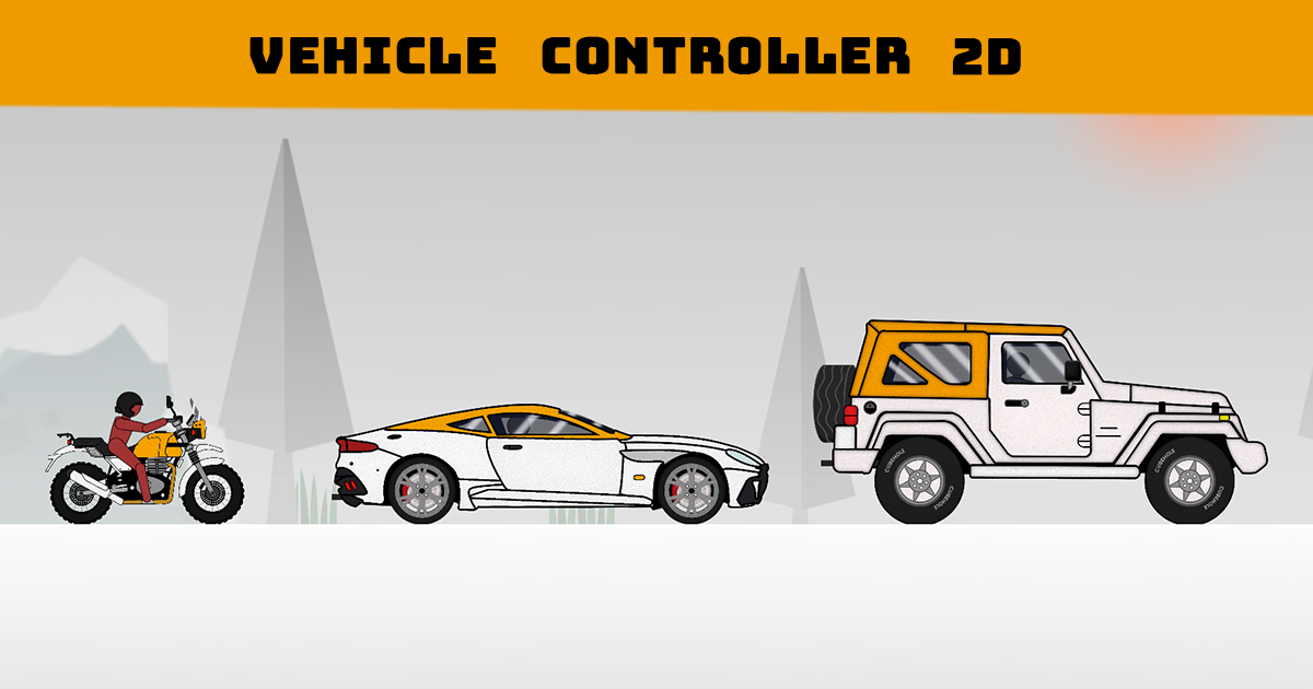 Vehicle Controller 2d Systems Unity Asset Store