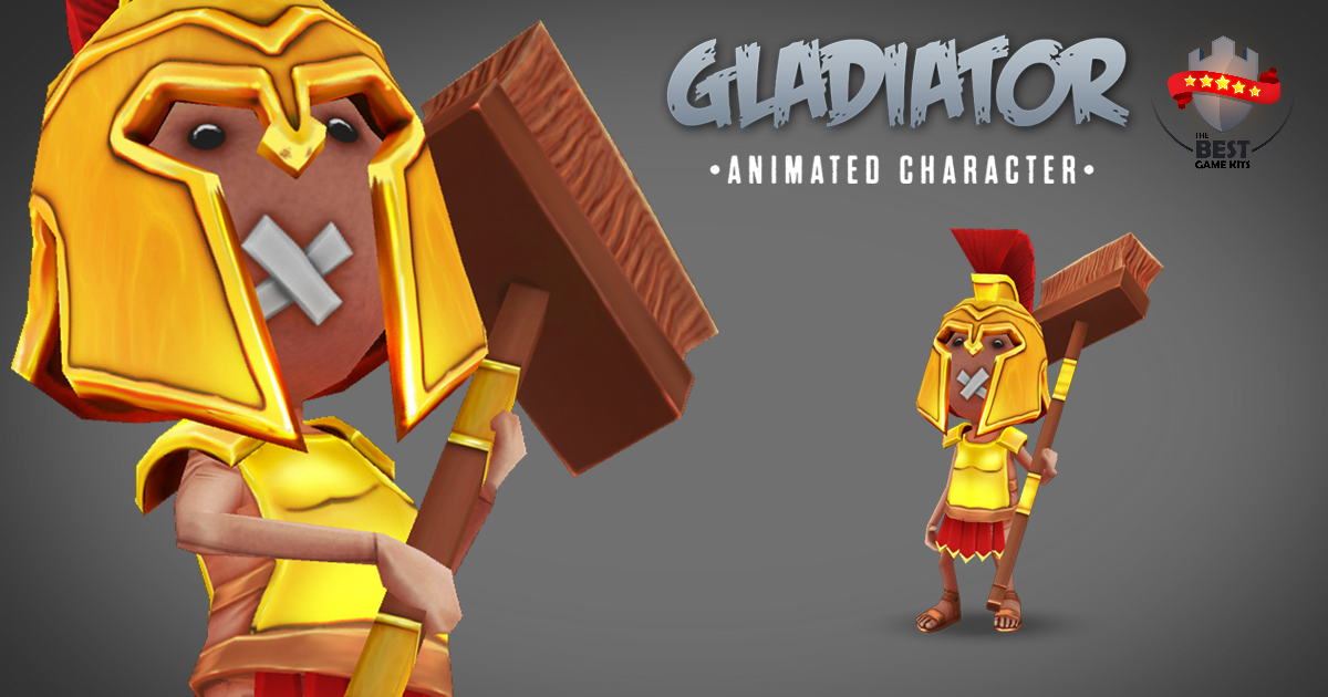 Gladiator animated character | 3D 캐릭터 | Unity Asset Store