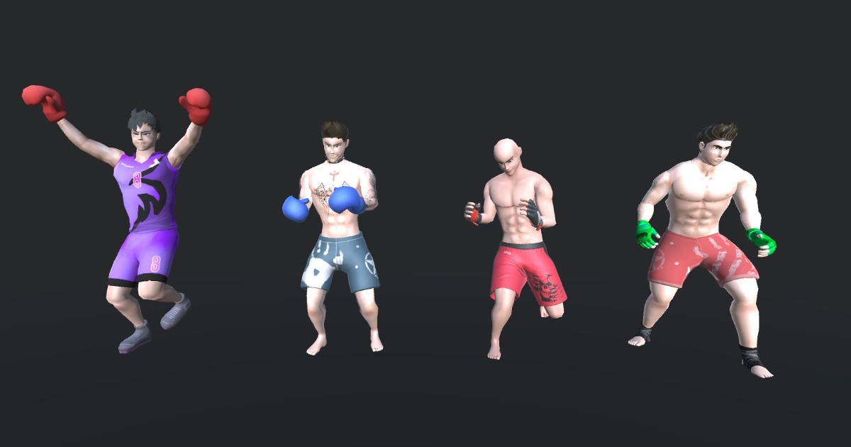 Boxing Actions | 3D Animations | Unity Asset Store