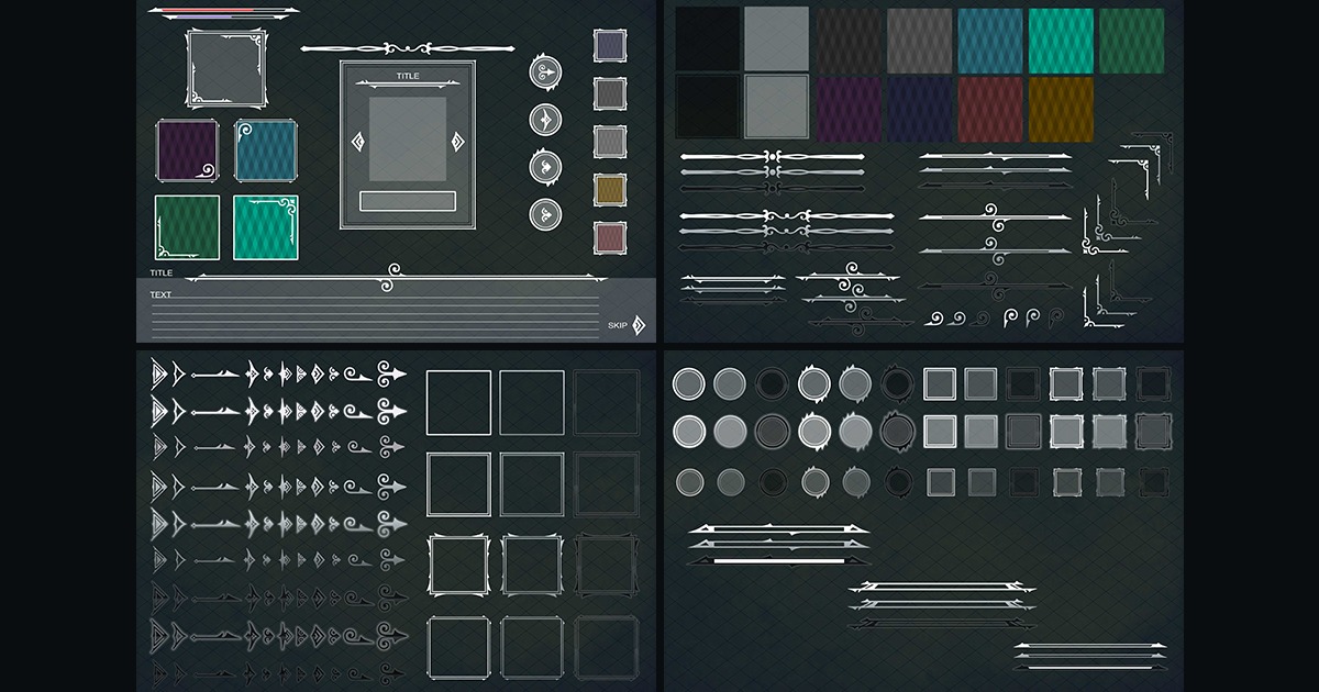 Spooky Town GUI | 2D GUI | Unity Asset Store