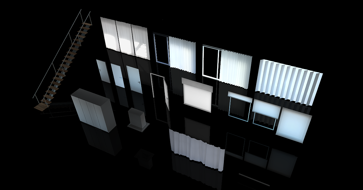 Structural Props Pack | 3D Interior | Unity Asset Store