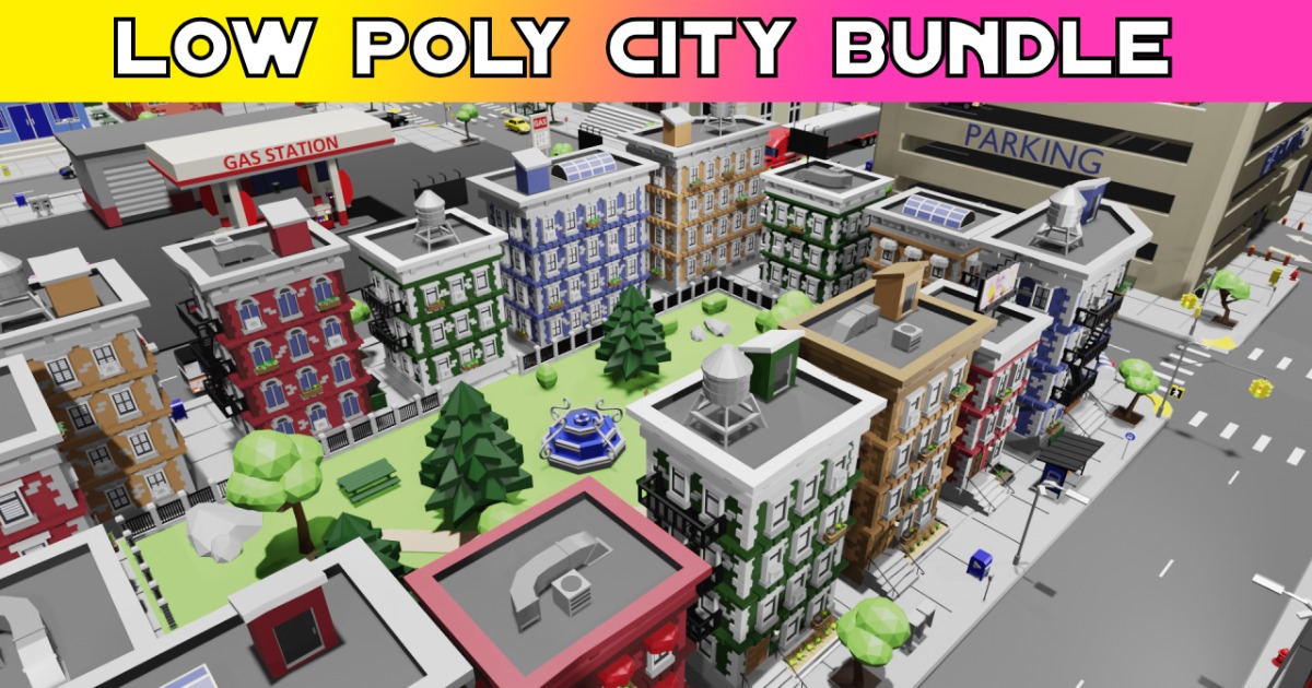 City Mega Pack | 3D Environments | Unity Asset Store