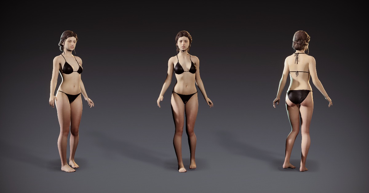Aulaire Female from Tafi | Characters | Unity Asset Store