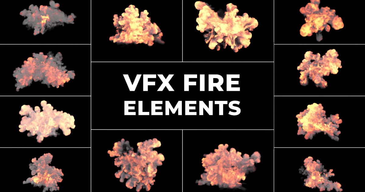 VFX Fire Elements 10(04.06.23) | 2D Textures & Materials | Unity Asset ...
