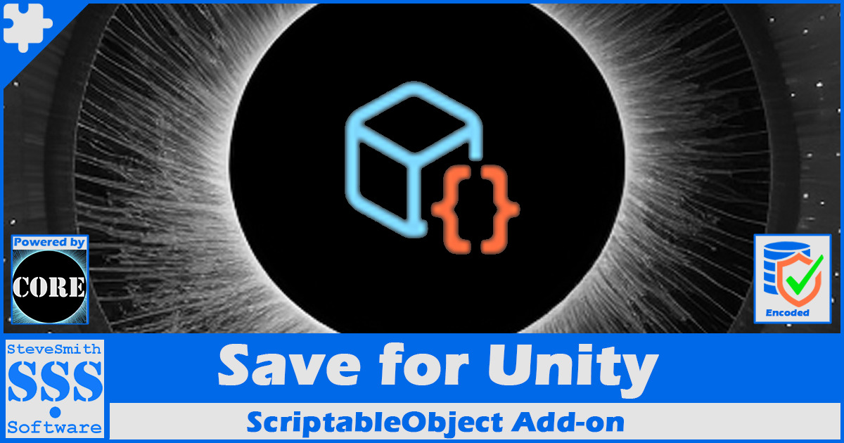 Save for Unity - ScriptableObject Add-on | Utilities Tools | Unity ...