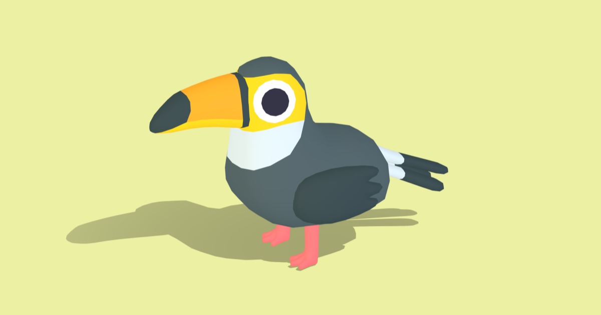 Toucan - Quirky Series | Characters | Unity Asset Store