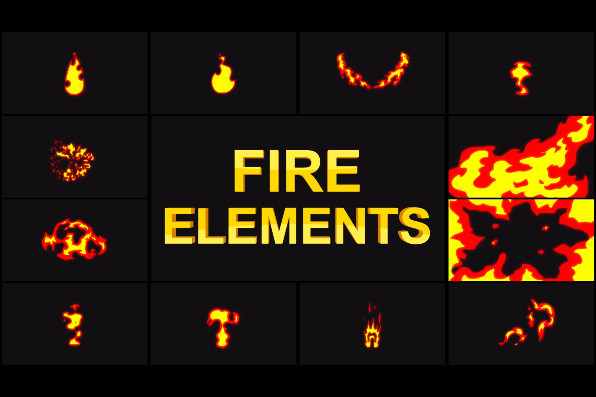 2DFX Fire Elements | VFX | Unity Asset Store