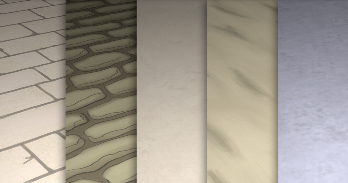 Texture Set Vol.68 Hand Painted Terrain | 2D 地面 | Unity Asset Store