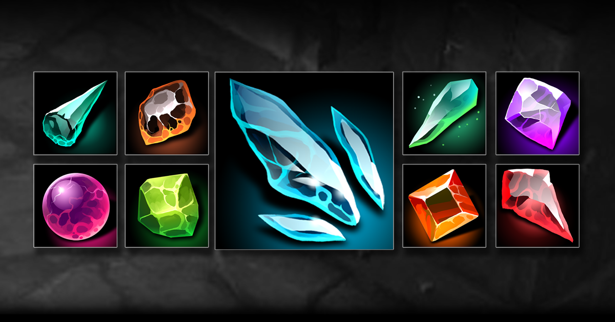 RPG Gems Icons 02 | 2D Icons | Unity Asset Store