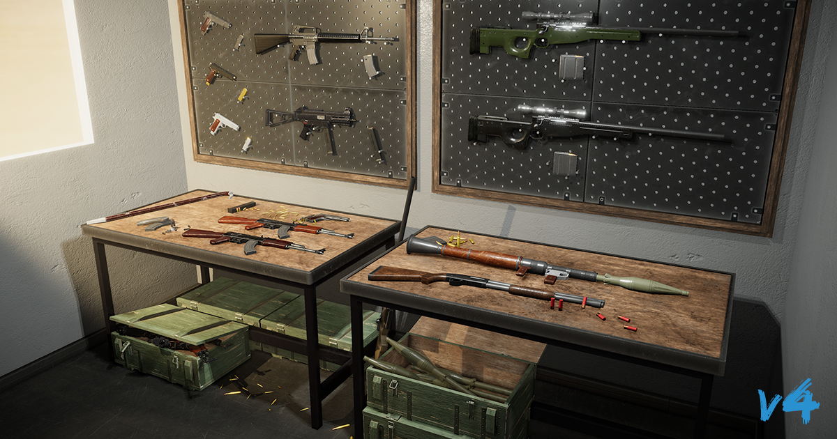 Modern Guns Pack v4 | 3D Guns | Unity Asset Store